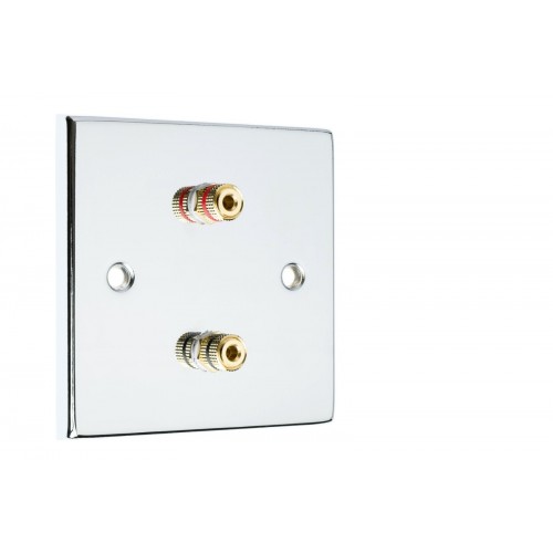 Complete Dolby 9.1 Flat Polished Chrome Surround Sound Speaker Wall ...