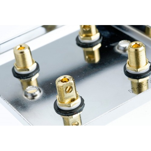 Complete Dolby 9.1 Flat Polished Chrome Surround Sound Speaker Wall ...